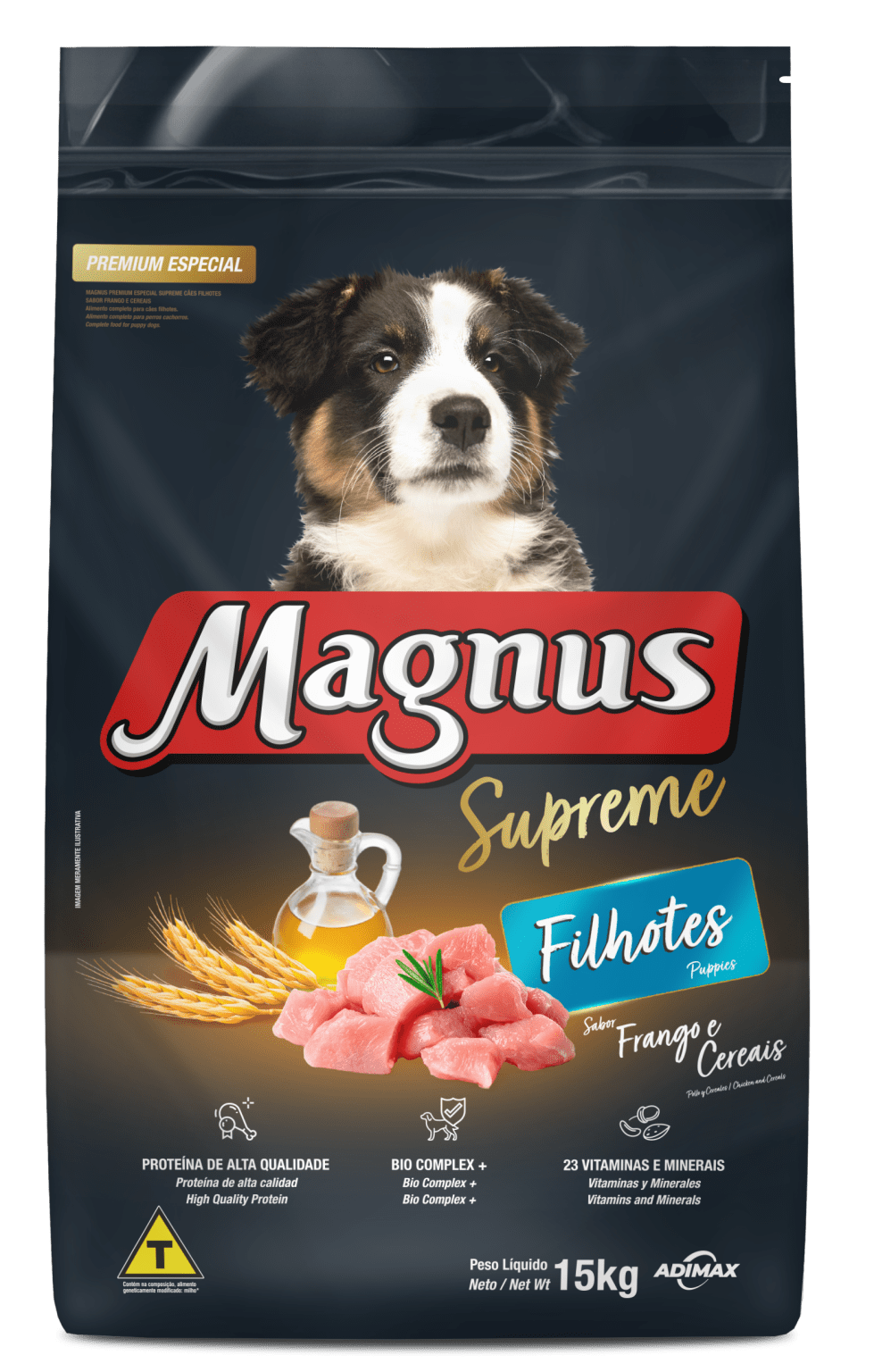 Para cães - Adimax. Alimentos para cães e gatos.