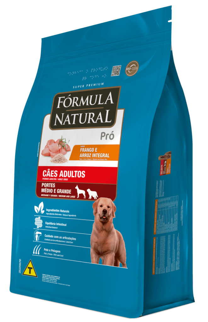 Fórmula Natural Super Premium Pró Cães Adultos Portes Médio e Grande ...
