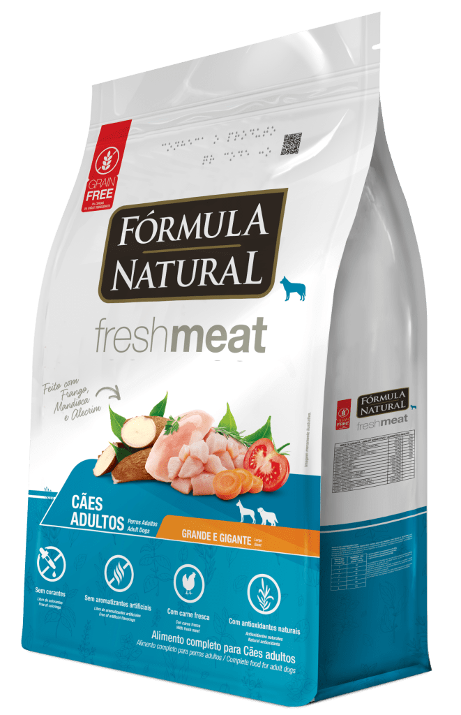 Fórmula Natural Fresh Meat Cães Adultos Portes Grande e Gigante ...