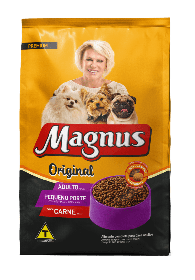Magnus Premium Todo Dia Cães Adultos Sabor Carne - Adimax. Alimentos ...
