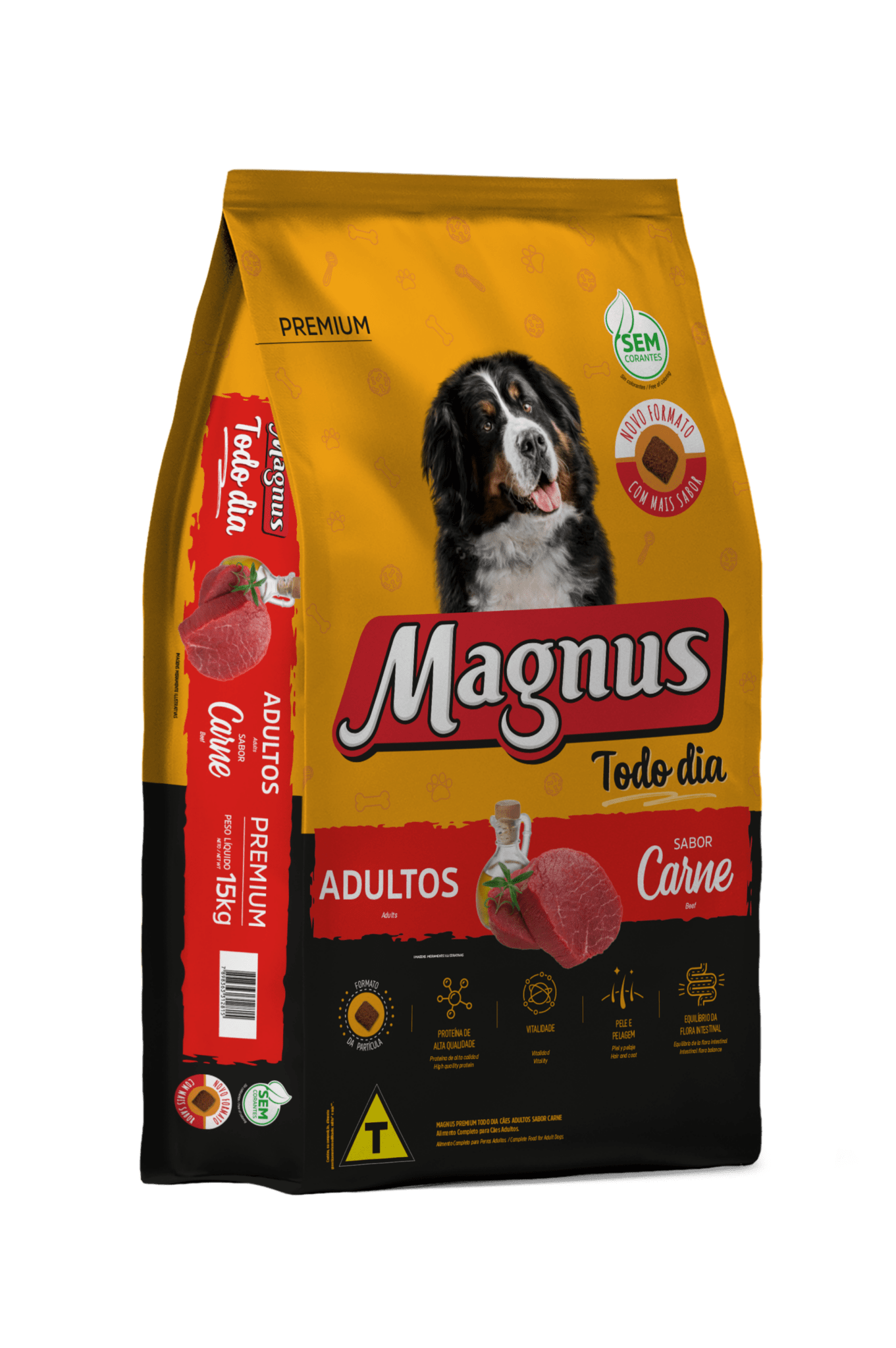 Magnus Premium Todo Dia Adult Dogs Beef flavor - Adimax. Alimentos para ...